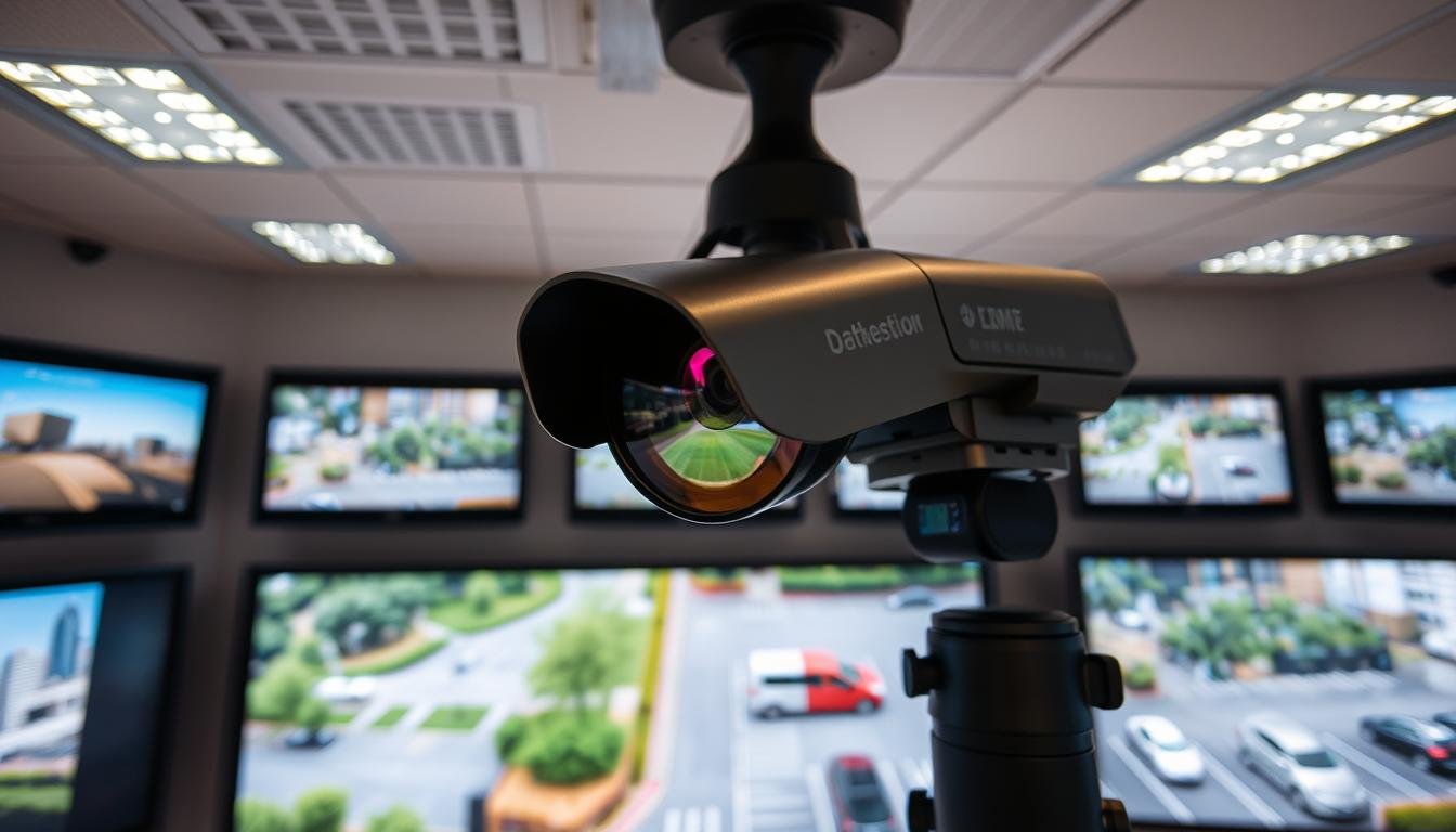 Monitoramento remoto com câmeras de alta resolução